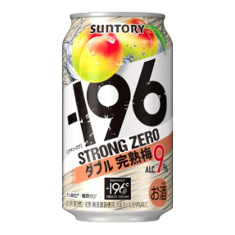 Suntory -196℃ Strong Zero (Double Ume) Chu-Hai Alc. 9% 350ml delivery in Hong Kong | foodpanda