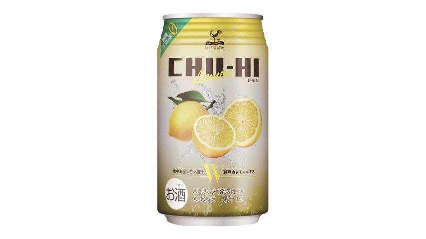 Kobe Kyoryuchi Lemon Zero Sugar Chu-Hi Alc. 5% 350ml delivery in Hong ...