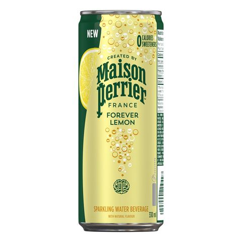 Perrier Forever Lemon Sparkling Water Can 4 x 330ml delivery in Hong ...