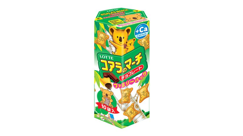 Lotte Koala Chocolate Biscuit Family Pack 195g delivery in Hong Kong ...