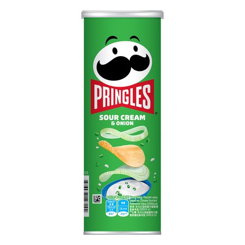 Pringles Sour Cream & Onion Potato Crisps 102g delivery in Hong Kong ...