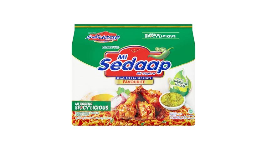 Mi Sedaap Goreng Spicylicious Noodles 5 x 86g delivery near you ...