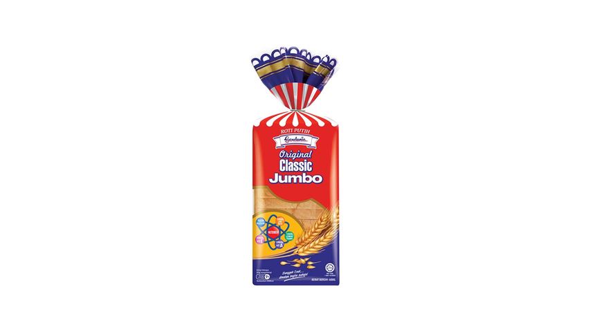 Gardenia Original Classic Jumbo White Bread 600g delivery near you ...
