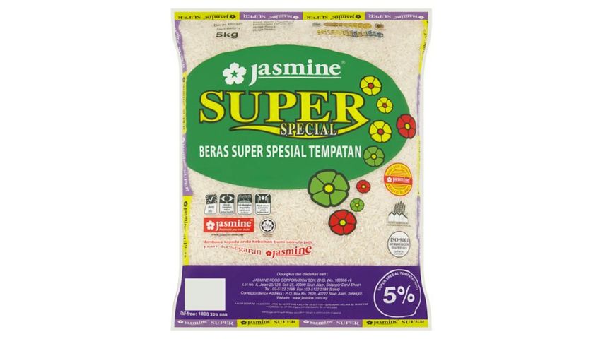 Jasmine Super 5 Beras Super Special Tempatan 5kg delivery near you ...