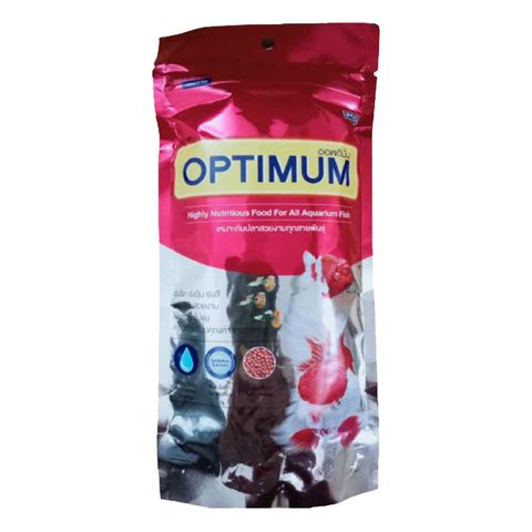 Optimum Highly Nutritious Food for All Aquarium Fish Mini Pellets 100g ...