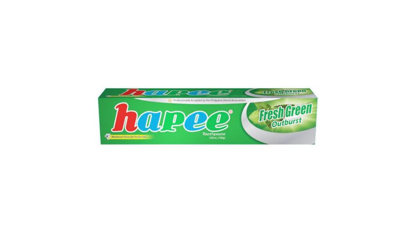 Hapee Toothpaste Fresh Green Outburst 150ml delivery in the Philippines ...
