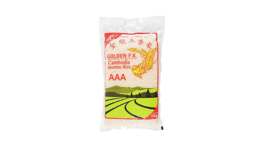 Golden F.K. Cambodia Jasmine Rice 1KG delivery near you in Singapore ...