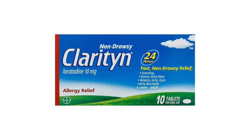 Clarityn Non-Drowsy Allergy 24 Hour Allergy Relief 10s delivery near ...