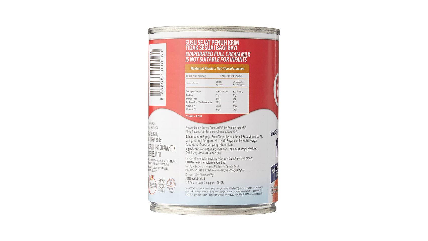 Carnation Full Cream Evaporated Milk 390g delivery near you in ...