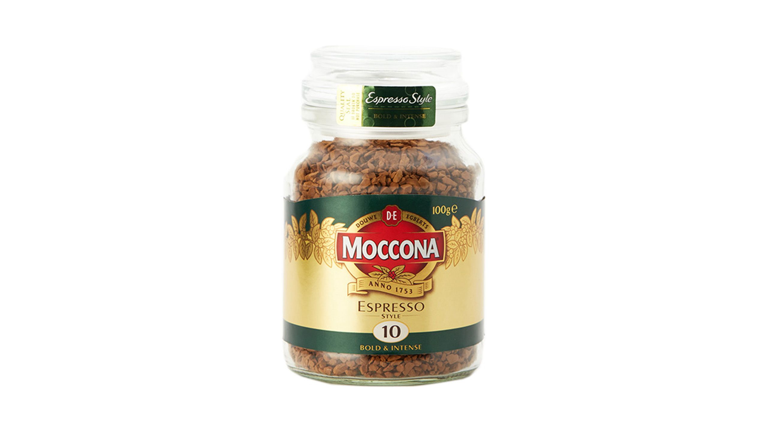 Moccona Espresso Style No.10 Bold & Intense Freeze Dried Coffee 100g delivery near you ...