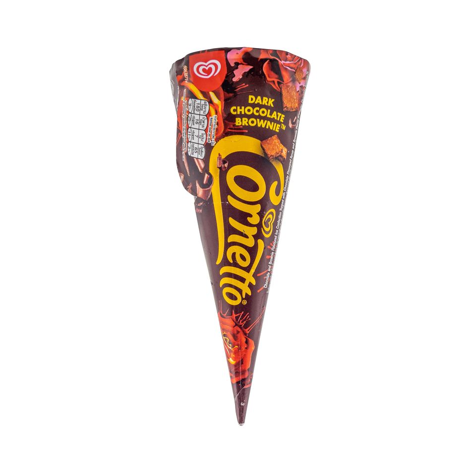 Wall's Cornetto Dark Chocolate Brownie 66g delivery near you | foodpanda Malaysia