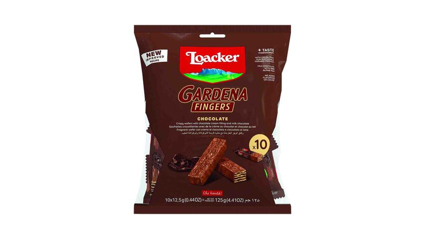 Loacker Gardena Fingers Chocolate Wafer 125g delivery in Hong Kong ...