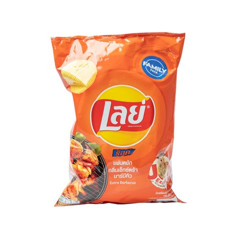 Lay's Rock Extra BBQ Potato Chips 158g delivery near you in Singapore ...