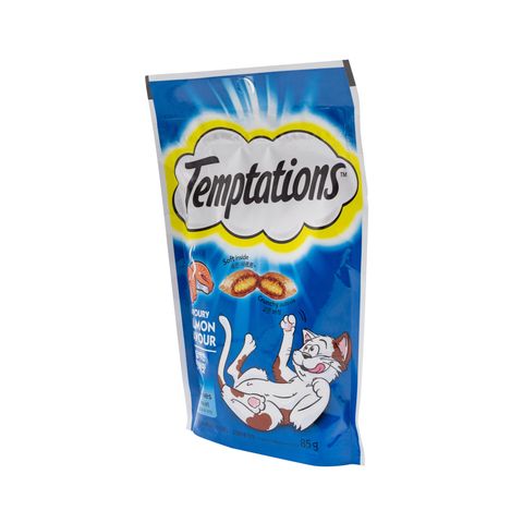 Buy Temptations Cat Snack Adult Savoury Salmon 85g from Pandamart ...