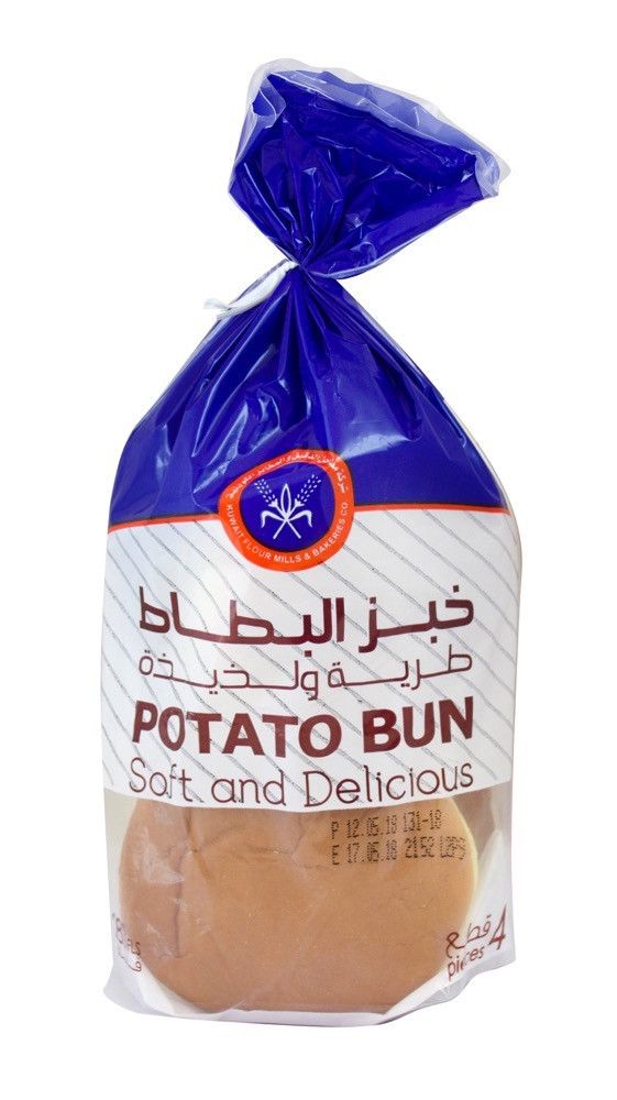 Buy KFM Potato Bun 4 Count, 240g Online in Kuwait | Talabat Kuwait