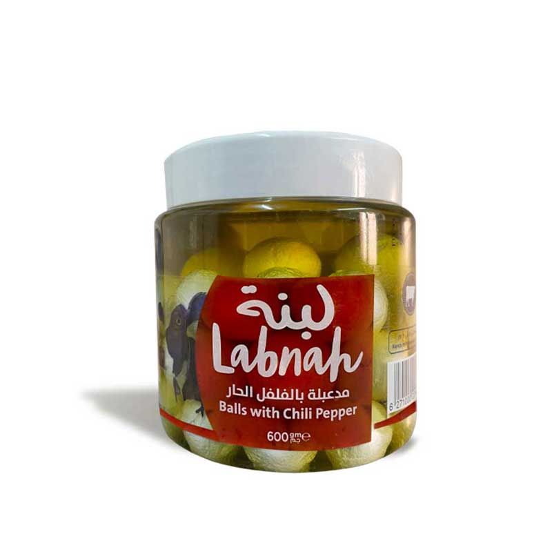 Buy Yasmin Farms Labnah Balls with Chili, 600g Online in Kuwait ...