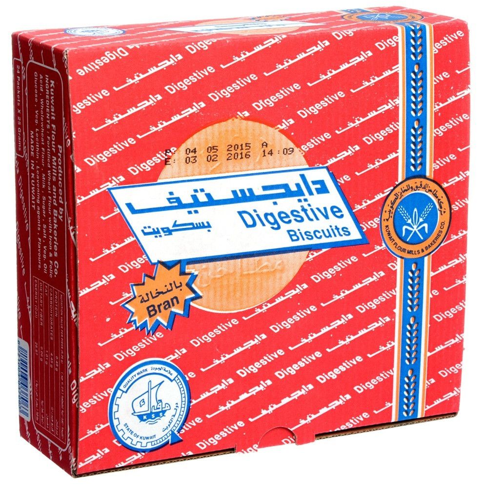 Buy KFM Digestive Biscuit, 24x25g Online in Kuwait | Talabat Kuwait