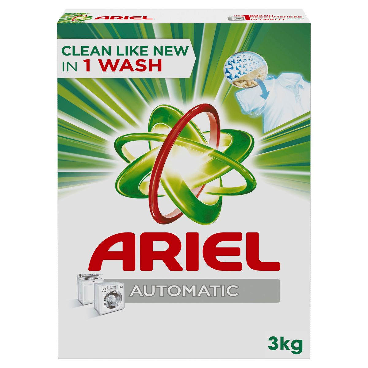 Buy Ariel Automatic Powder Detergent 3 Kg Online in Oman | Talabat Oman