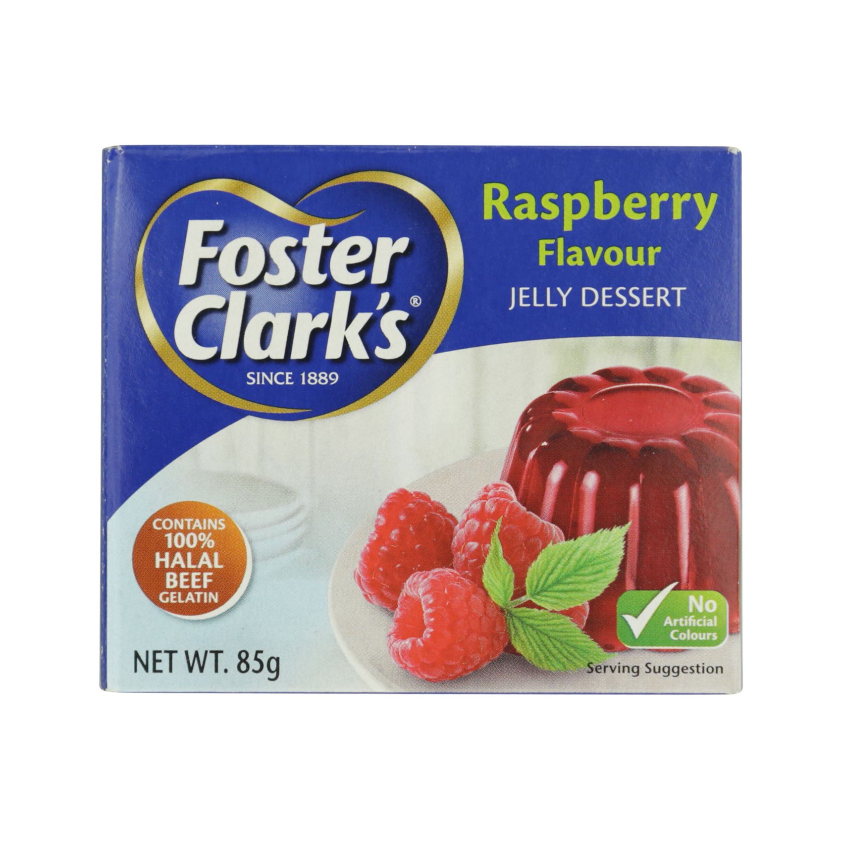 Buy Foster Clark's Raspberry Flavor Jelly Dessert, 80g Online in Jordan ...