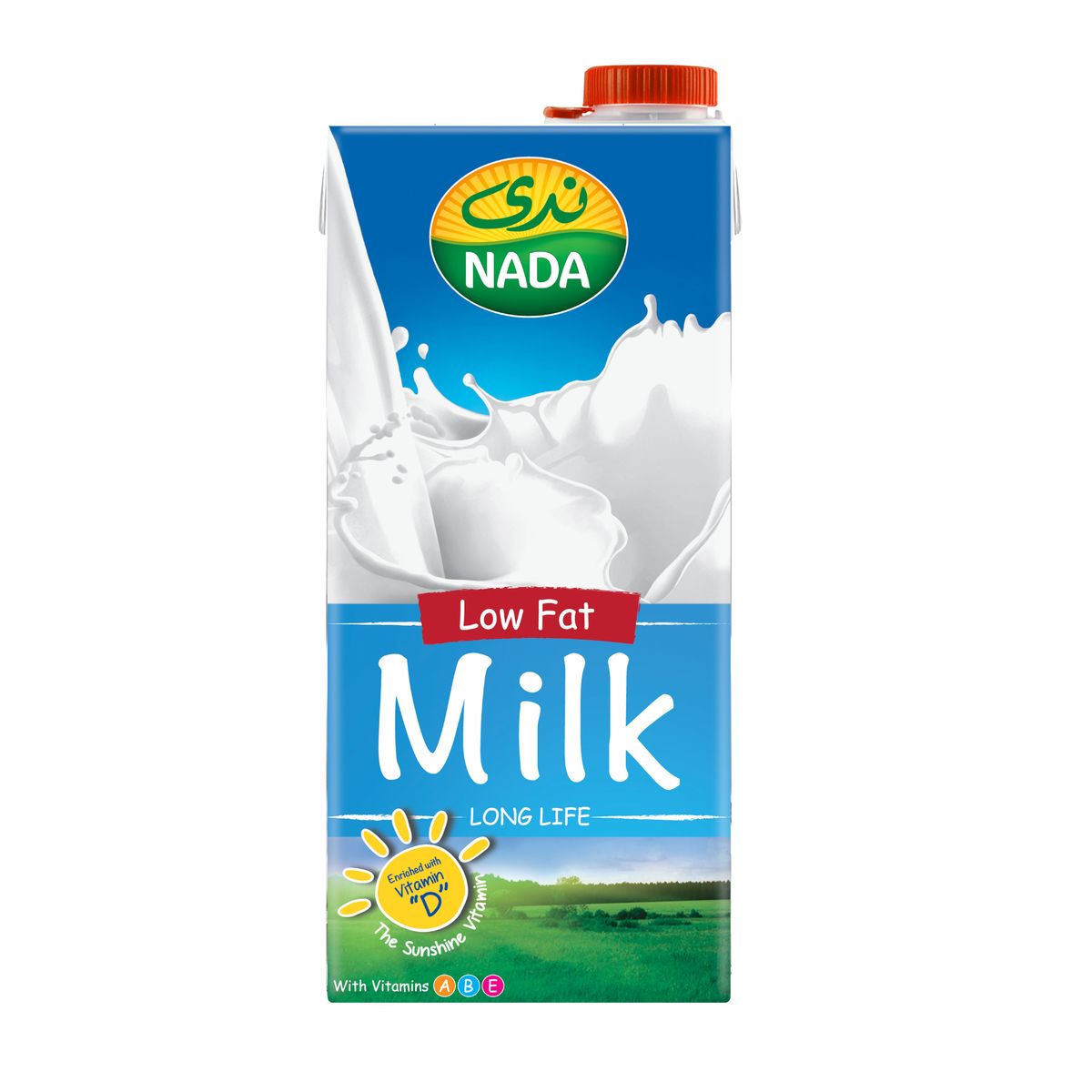 Buy Nada Low Fat Milk, 1ltr Online in UAE | Talabat UAE