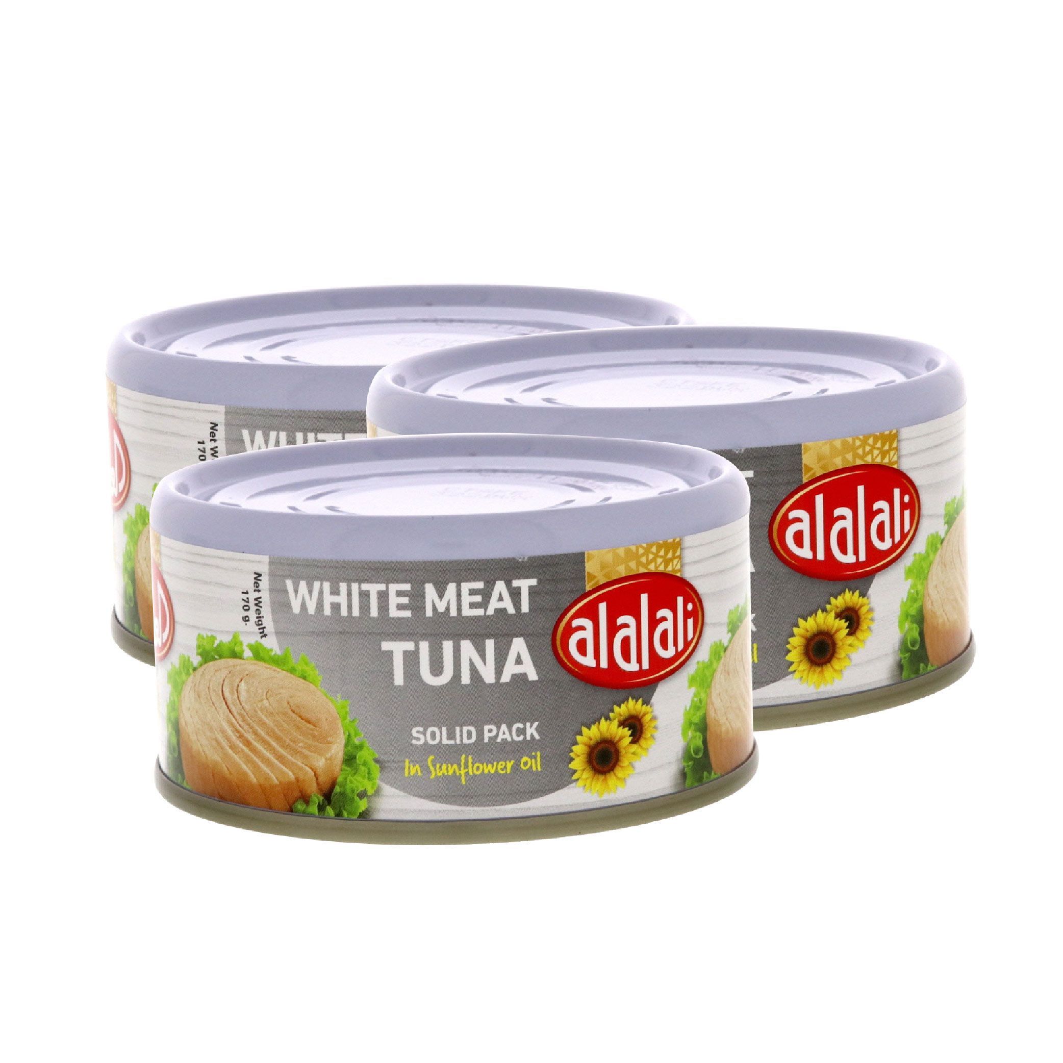 Buy Al Alali White Tuna in Sunflower Oil, 3x170g Online in Jordan ...