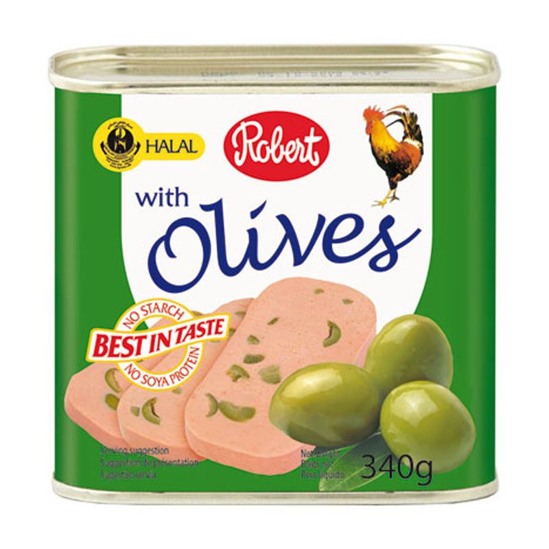 Buy Robert Chicken Luncheon With Olives 340 g Online in Kuwait ...