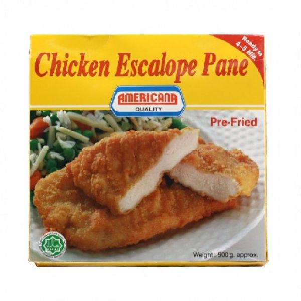 Buy Americana Chicken Escalope Pane 500 g Online in Kuwait | Talabat Kuwait