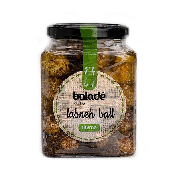 Buy Balade Labneh Ball with Olive Oil & Thyme, 500g Online in Oman ...