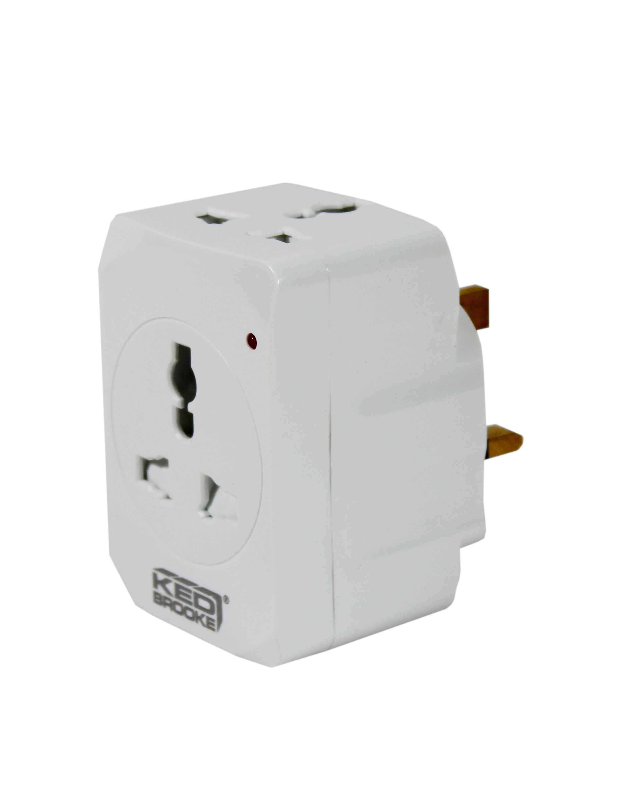 Buy Kedbrooke 3 Way US Multi Adaptor Online in UAE | Talabat UAE