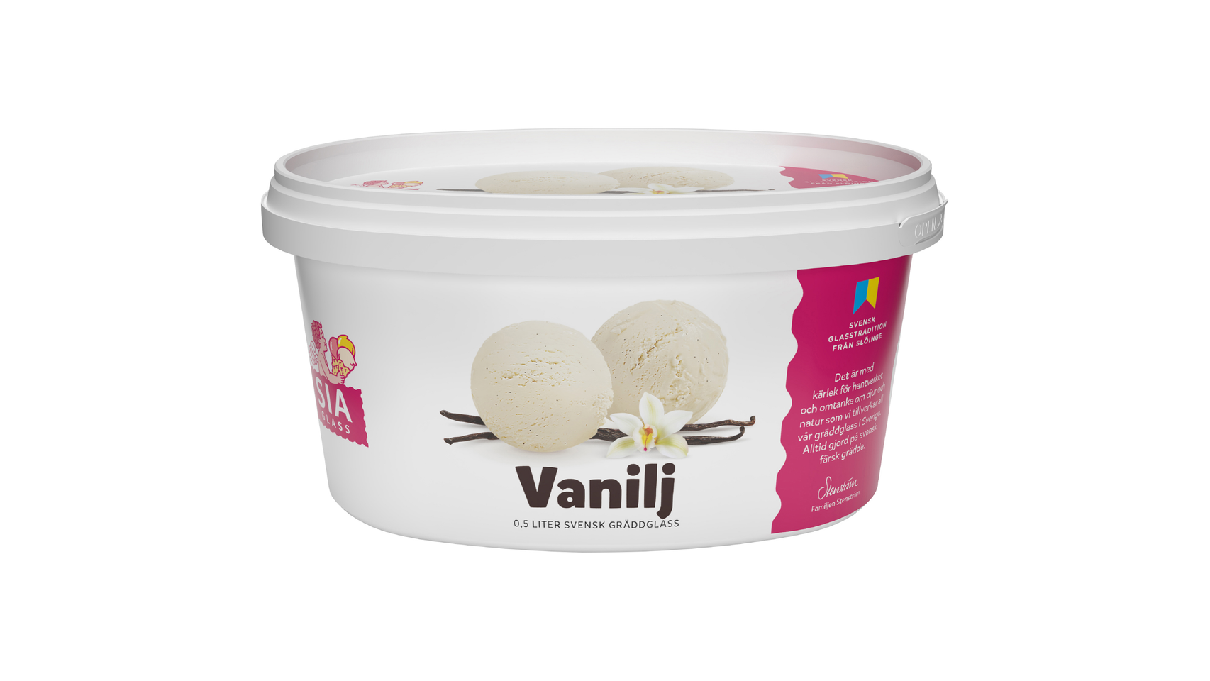 Sia Glass Vanilj 500ml Köp Online