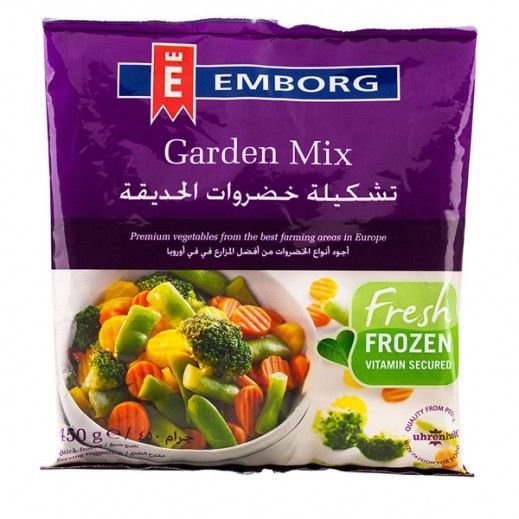 Buy Emborg Garden Mix 450g Online in Jordan | Talabat Jordan