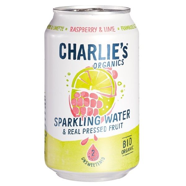 Buy Charlie's Sparkling Water Raspberry Lime 330 ml Online in Kuwait ...