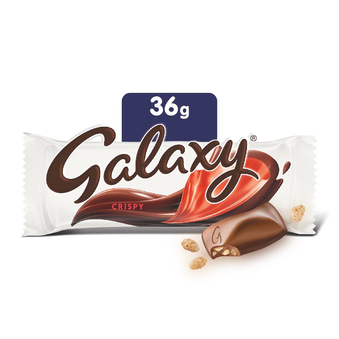 Buy Galaxy Crispy Block Chocolate 36 g Online in UAE | Talabat UAE