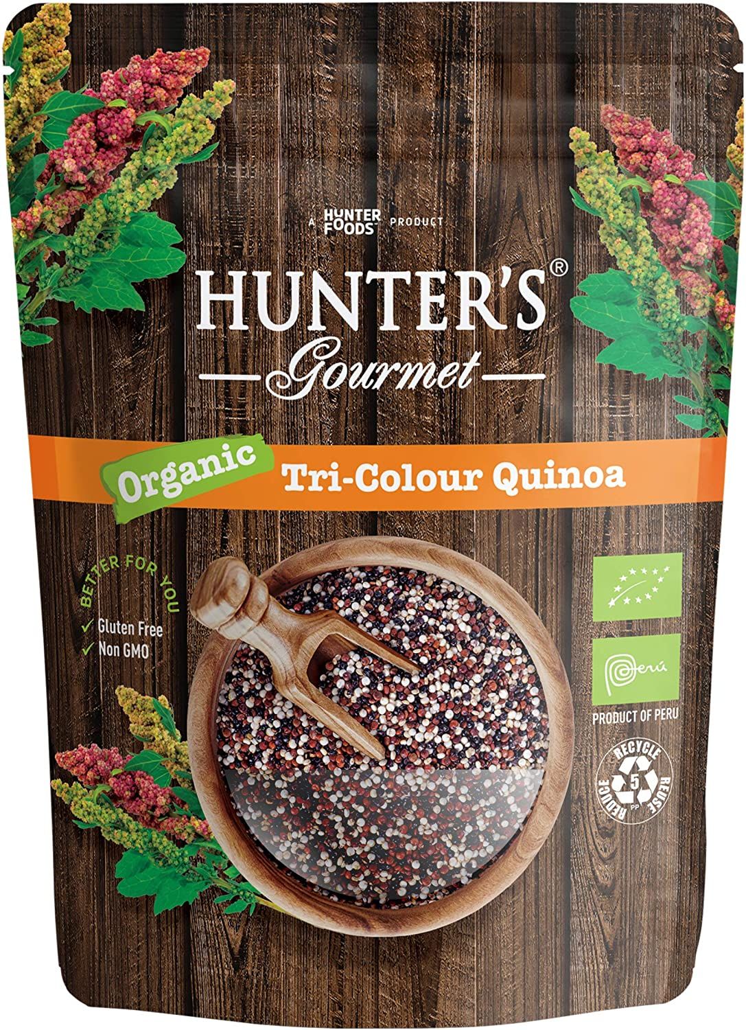 Buy Hunter’s Gourmet Organic Tri-Colour Quinoa 300 g Online in Bahrain ...