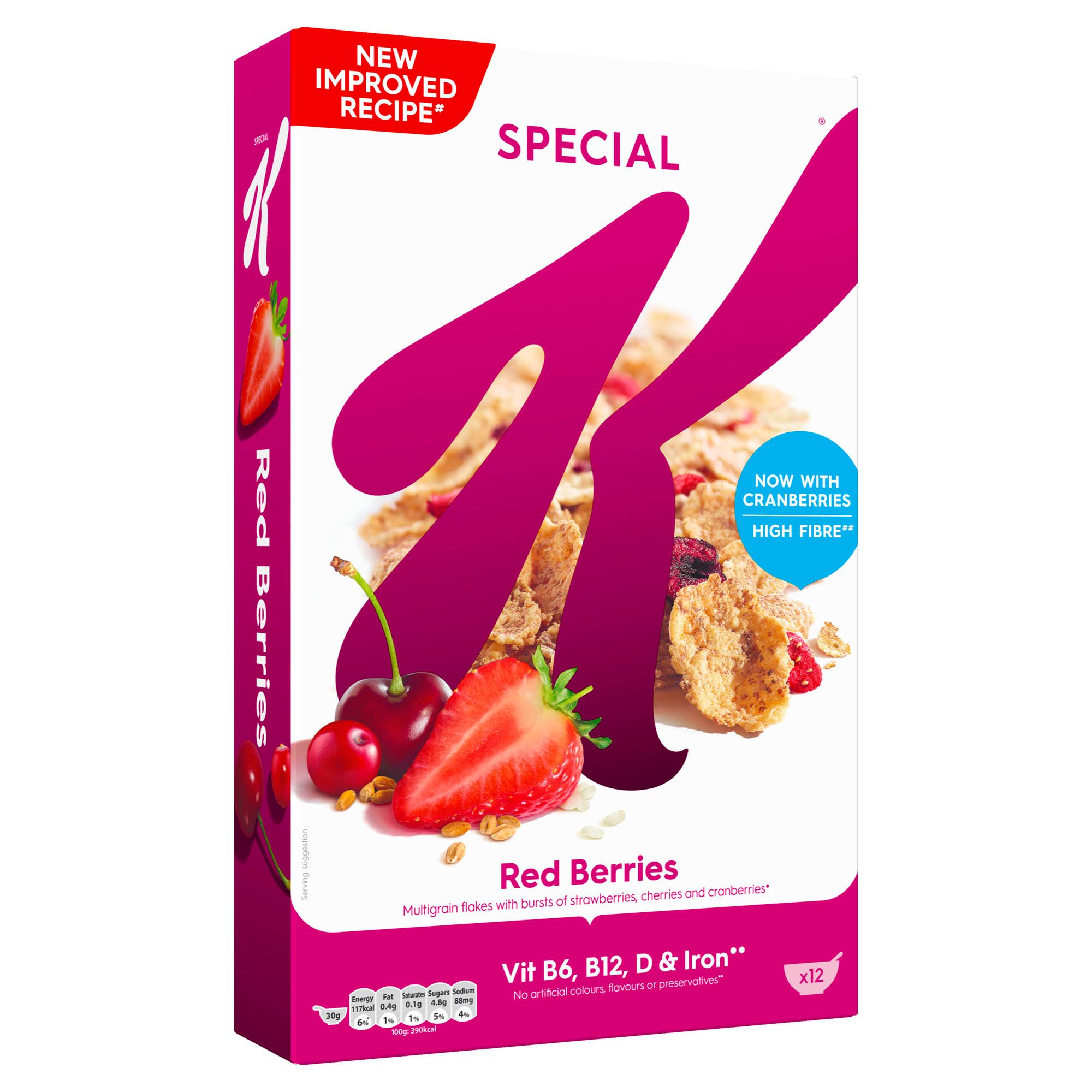 Buy Kellogg's Special K Red Fruit Cereals, 375g Online in Oman ...