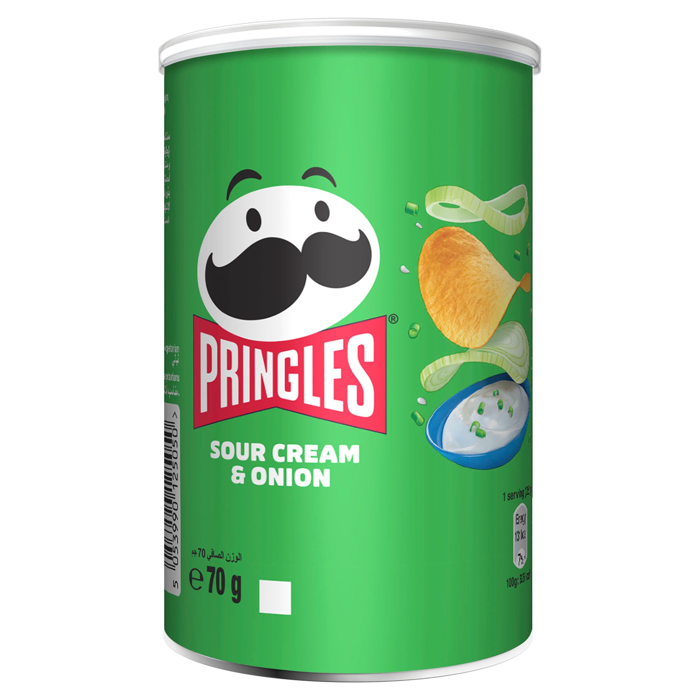 Buy Pringles Sour Cream & Onion Flavour Chips, 70g Online in Bahrain ...