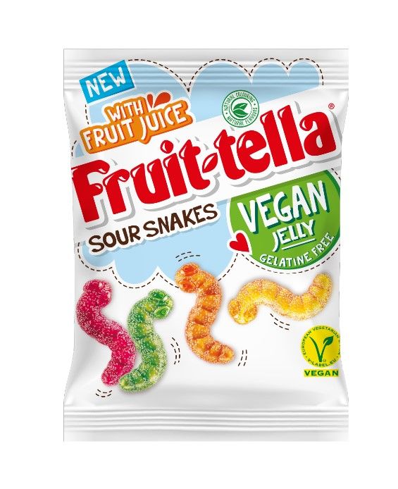 اشترِ Fruittella Sour Vegan Snake Jellies Bag 150 g أونلاين في Kuwait ...