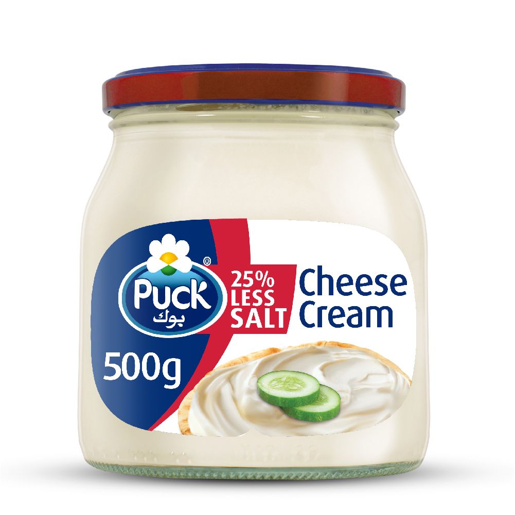 Buy Puck Less Salt Cheese Jar, 500g Online in Kuwait | Talabat Kuwait