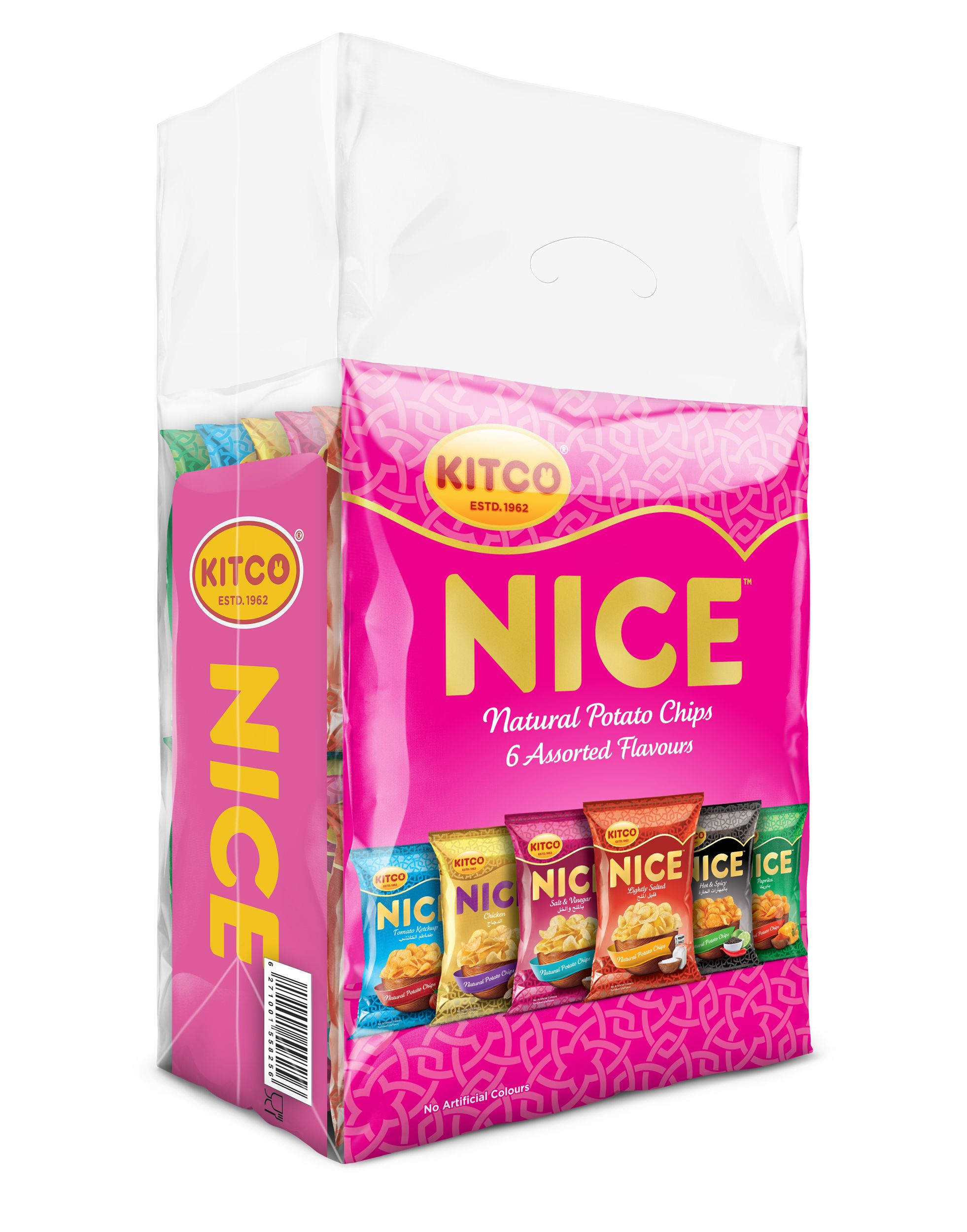 Buy Nice Chips Assorted Bag 19 x 22 g Online in Kuwait | Talabat Kuwait