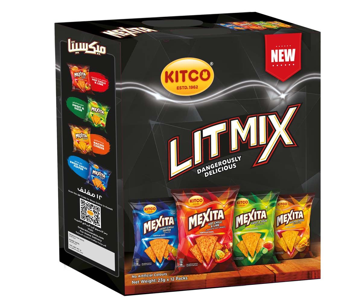 Buy Kitco Mexita Tortilla Chips Assorted 12 Pcs x 23G Online in Kuwait ...
