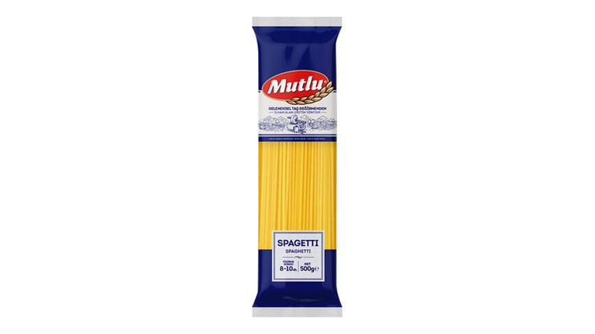 Mutlu Makarna Spaghetti 500 g - yemeksepeti.com