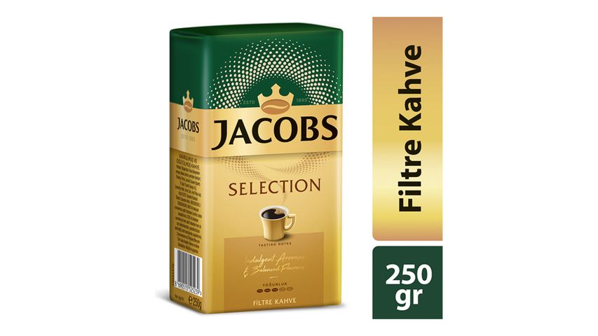 Jacobs Selection Filtre Kahve 250 g - yemeksepeti.com