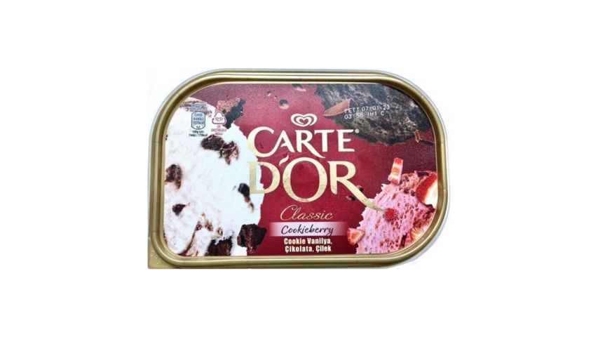 Algida Carte d'Or Classic Çilek & Çikolata & Vanilya 925 ml ...
