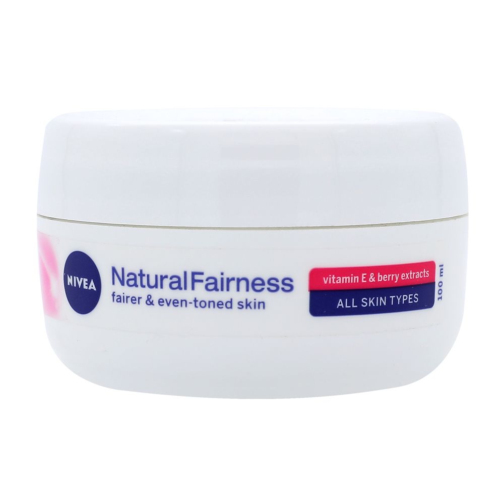 Buy Nivea Natural Fairness Cream, 100ml Online in Egypt | Talabat Egypt