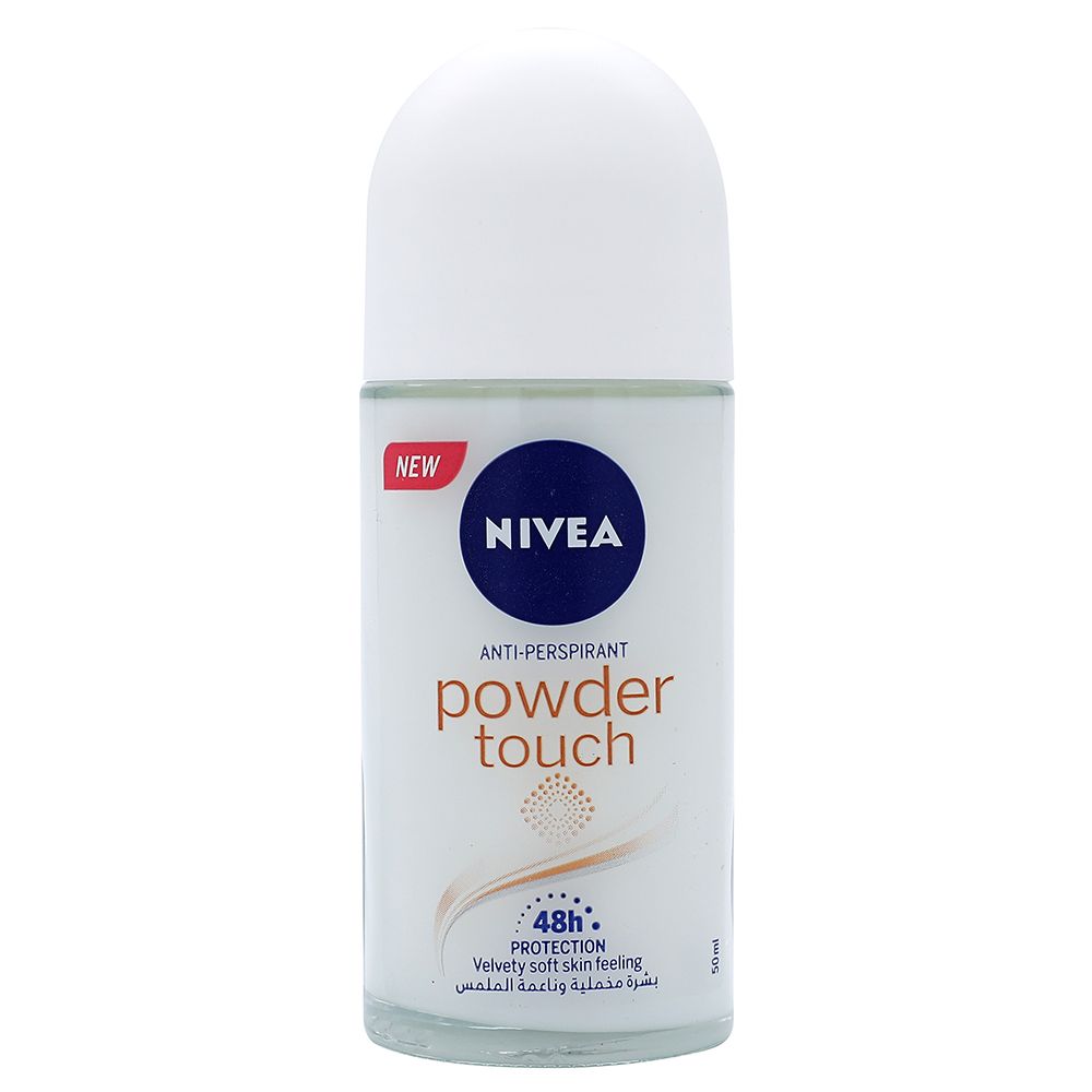 Buy NIVEA Antiperspirant Roll-on for Women, Powder Touch, 50 ml Online ...