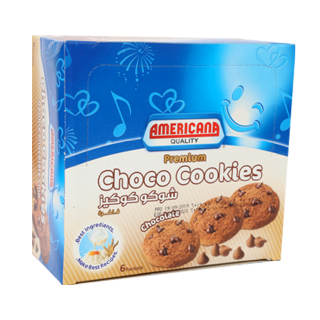 Buy Americana Mini Choco Cookies, 6x45g Online in Jordan | Talabat Jordan