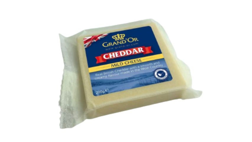 Grand’Or Cheddar Mild Cheese (Colored) 200g delivery in Bangladesh ...