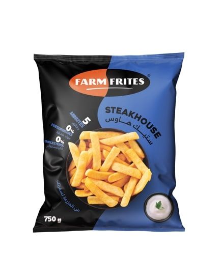 Buy Farm Frites Steak House Fries 750 Gm Online in Egypt | Talabat Egypt