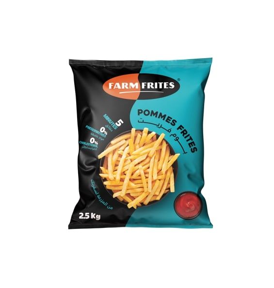 Buy Farm Frites French Fries 2.5Kg Online in Egypt | Talabat Egypt