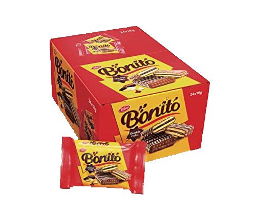 Buy Tiffany Bonito Chocolate Coated Biscuits 18 g x 24 Pcs Online in ...